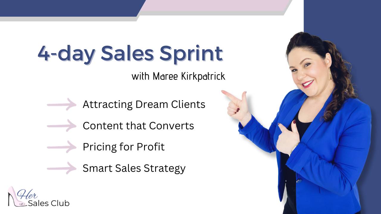 Sales Sprint with Maree Kirkpatrick