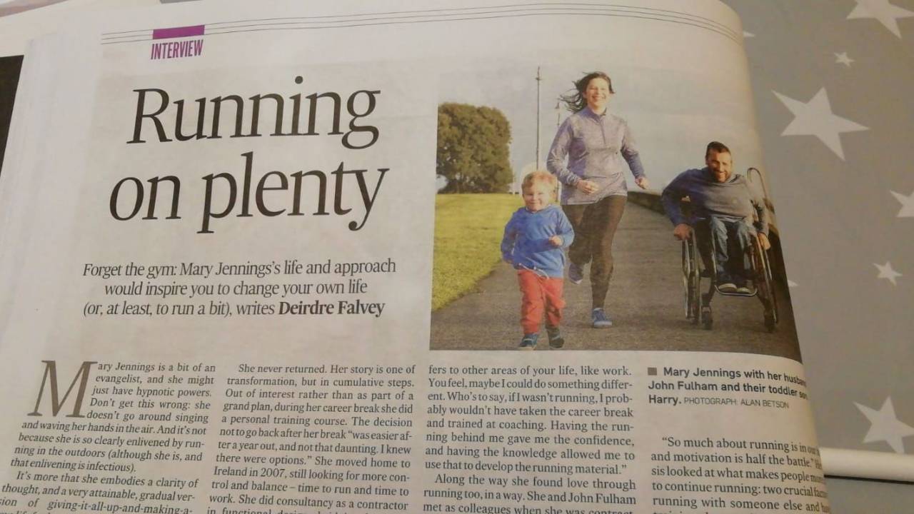 Mary interviewed by Deirdre Falvey for book launch