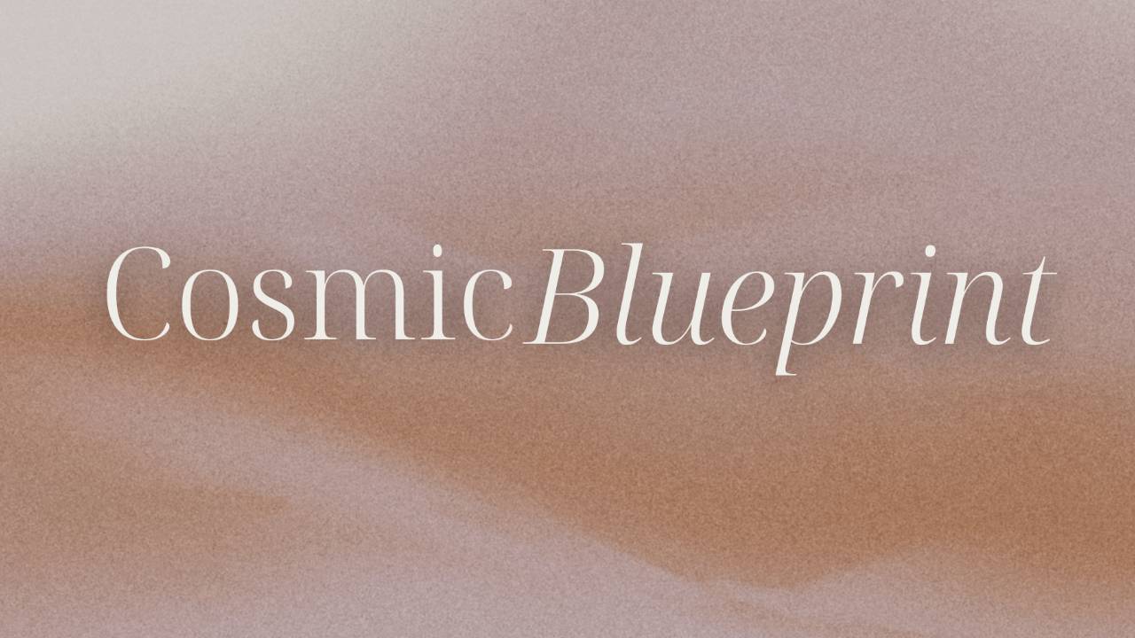 Cosmic Blueprint