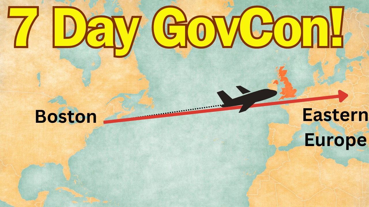 Foreign Military Sales : My 7 Day Adventure!