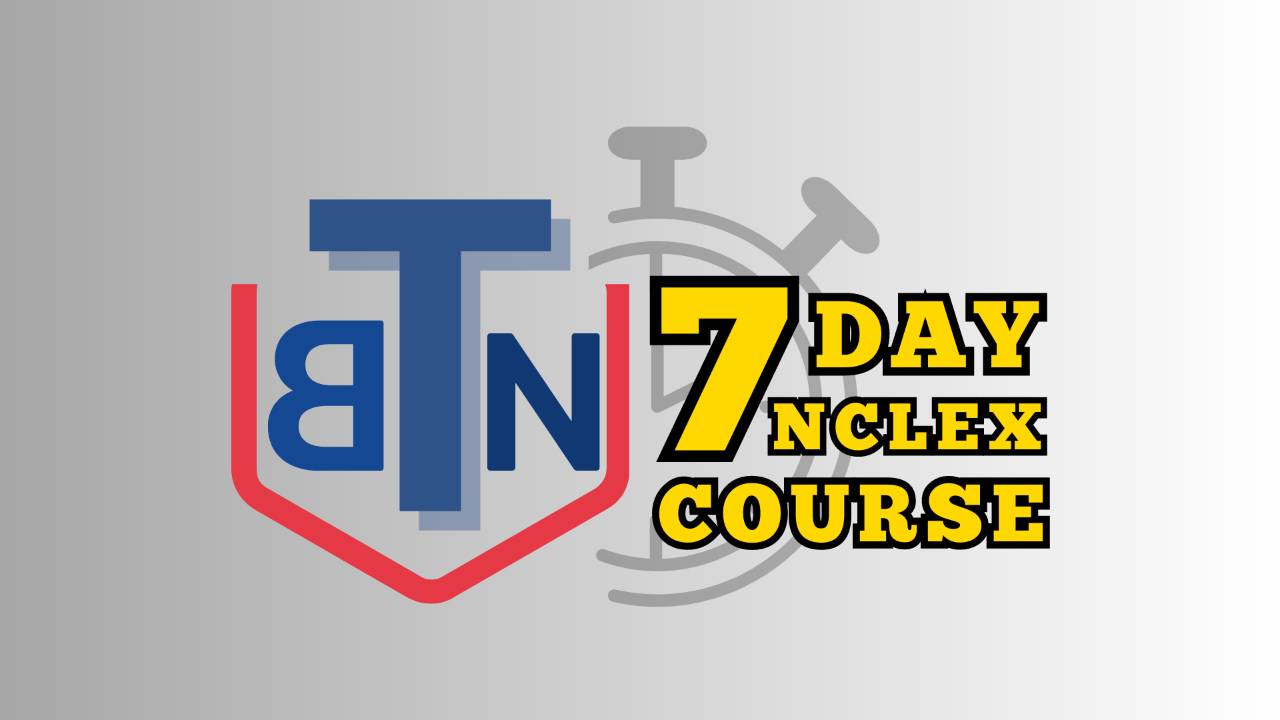 7 Day NCLEX Course (Pass NCLEX 2025)