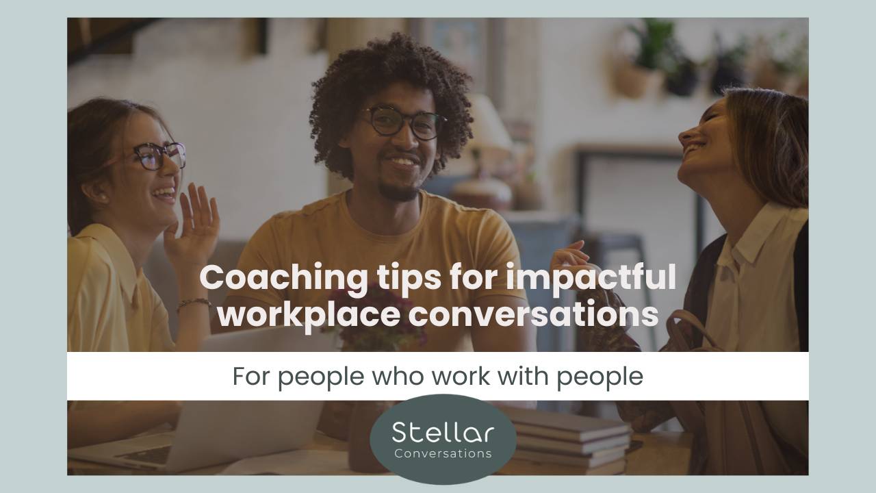 Coaching Tips for Conversations Hosting Page