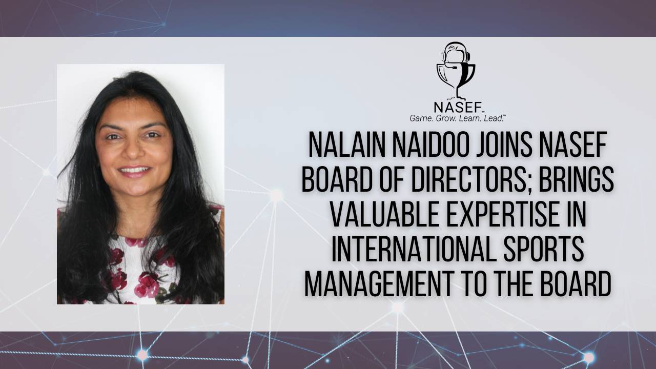 Press release: NASEF welcomes Nalain Naidoo to its Board of Directors