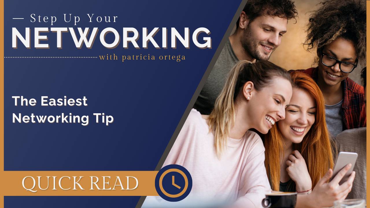 The Easiest Networking Tip