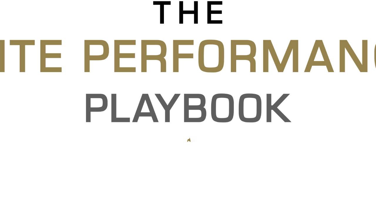 Leadership Performance Playbook