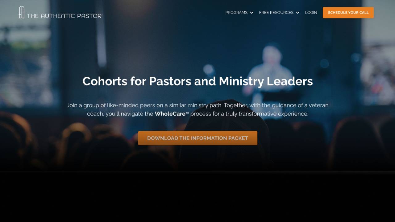 The Authentic Pastor | Cohorts for Pastors & Ministry Leaders