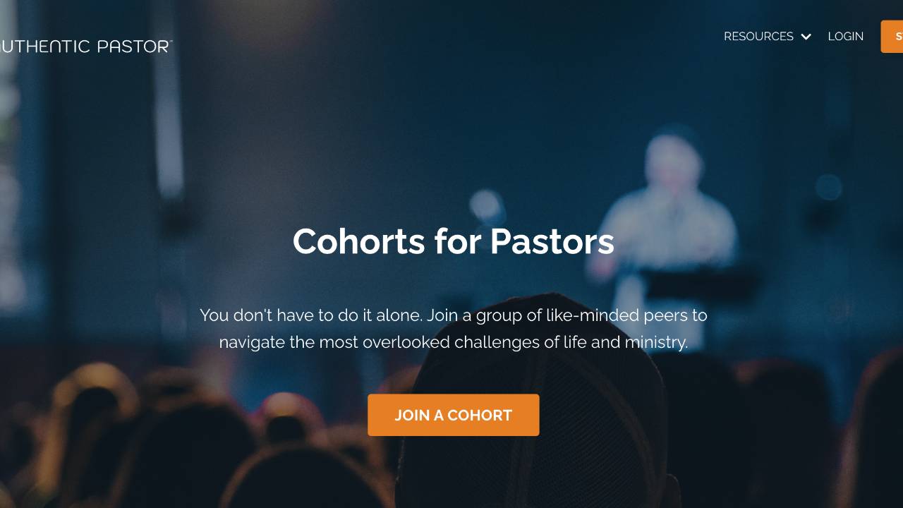 The Authentic Pastor | Cohorts for Pastors & Ministry Leaders