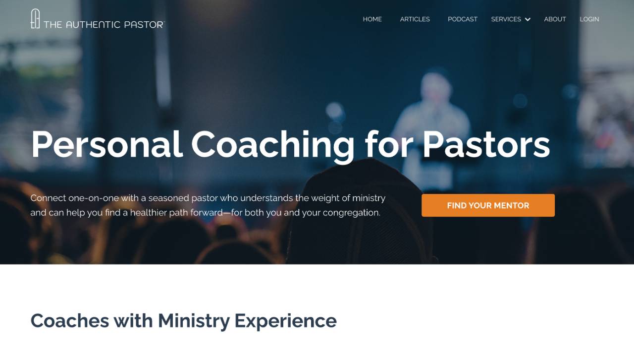 Pastoral Coaching for Clarity, Balance & Leadership Growth