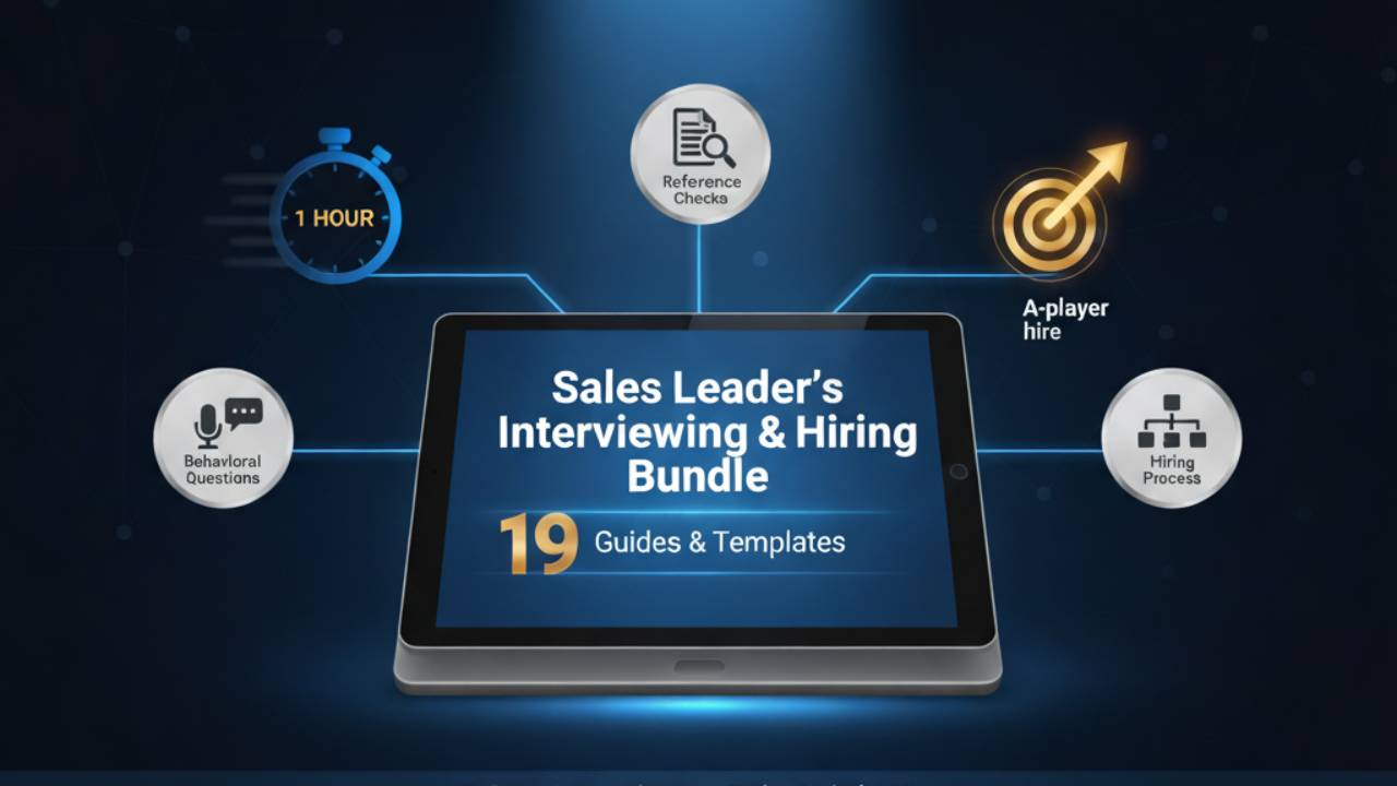 Sales Leader's Interviewing & Hiring Bundle