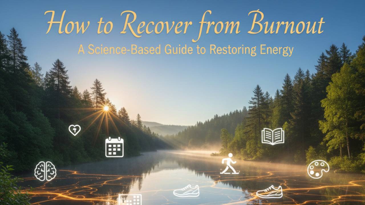 How to Recover from Burnout: A Science-Based Guide to Restoring Energy
