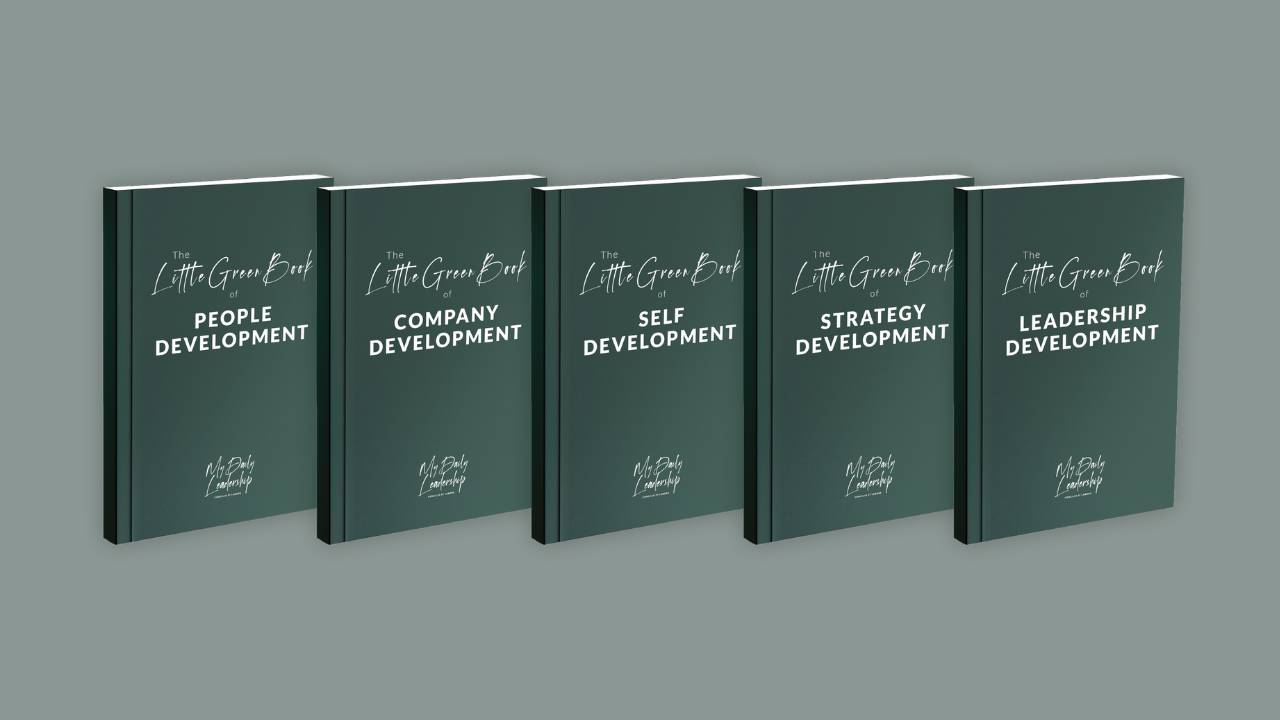 Insightful Leadership Guides for CEOs | The Little Green Books