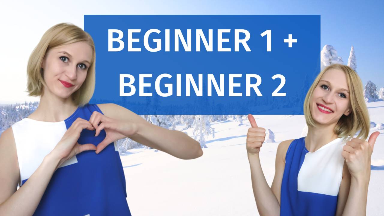 Finnish for Beginners 1+2