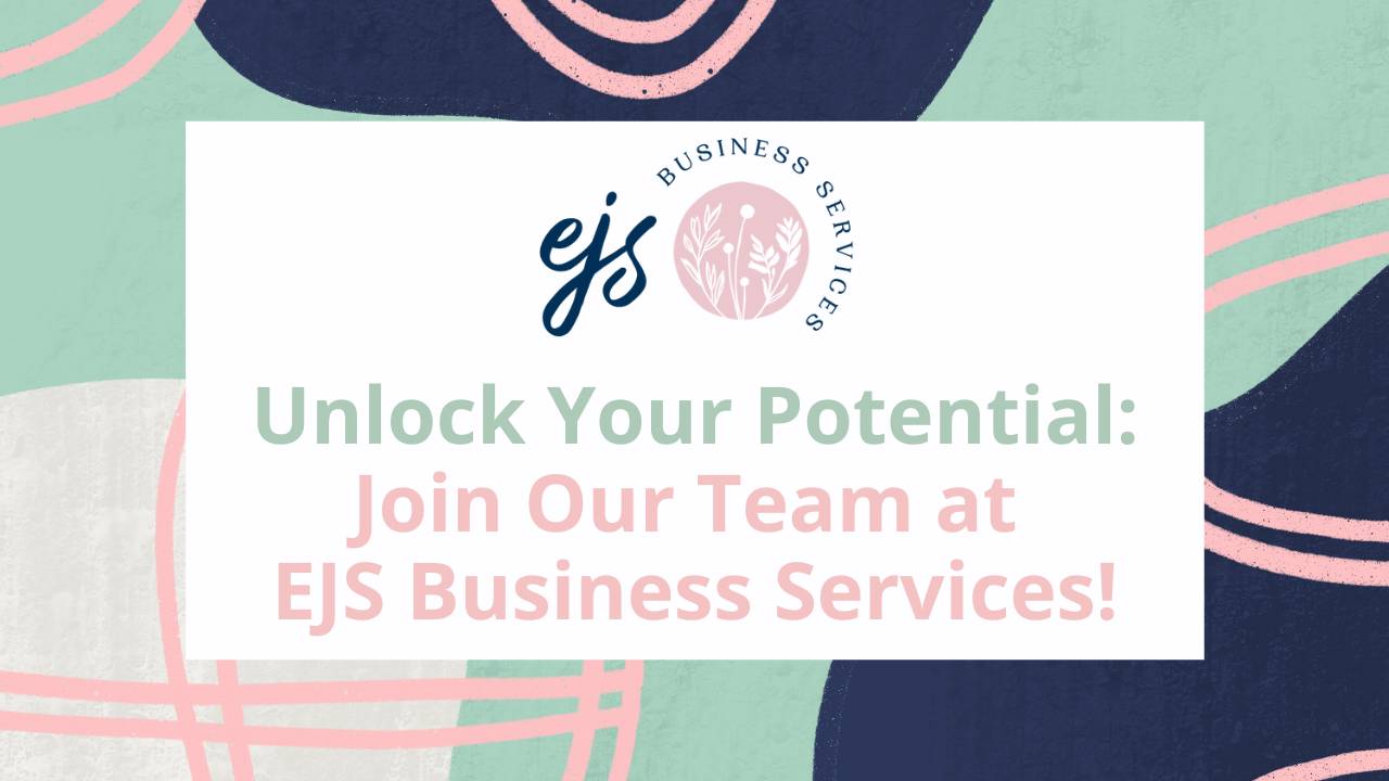 Explore Exciting Accounting Careers with Us at EJS Business Services!