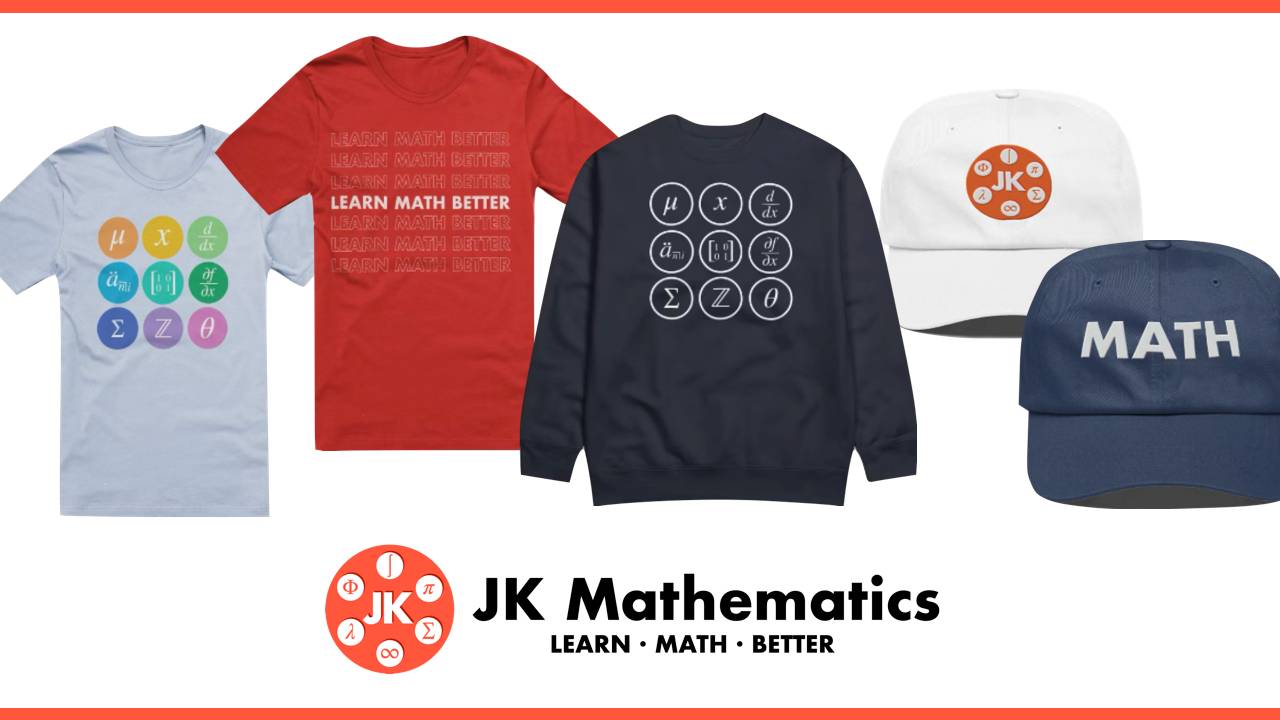 JK Math Official Merch Now Available!