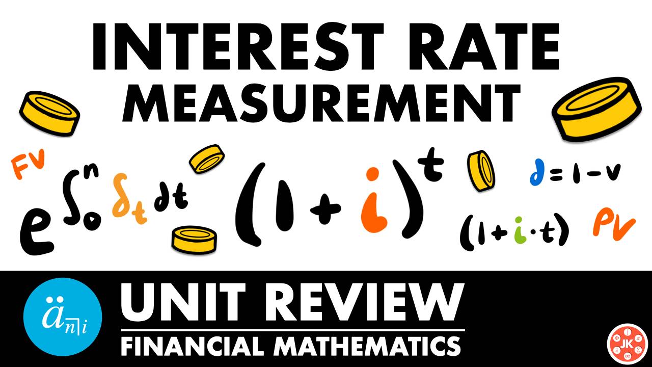 FM Unit 1 Review: Interest Rate Measurement