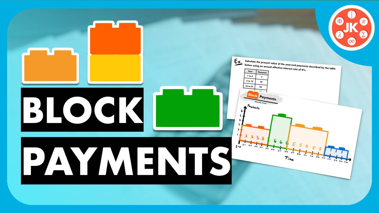 Block Payments Annuity Tricks