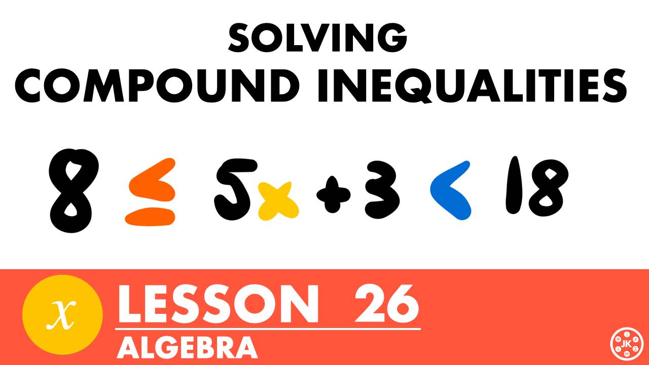 Algebra Lesson 26: Solving Compound Inequalities
