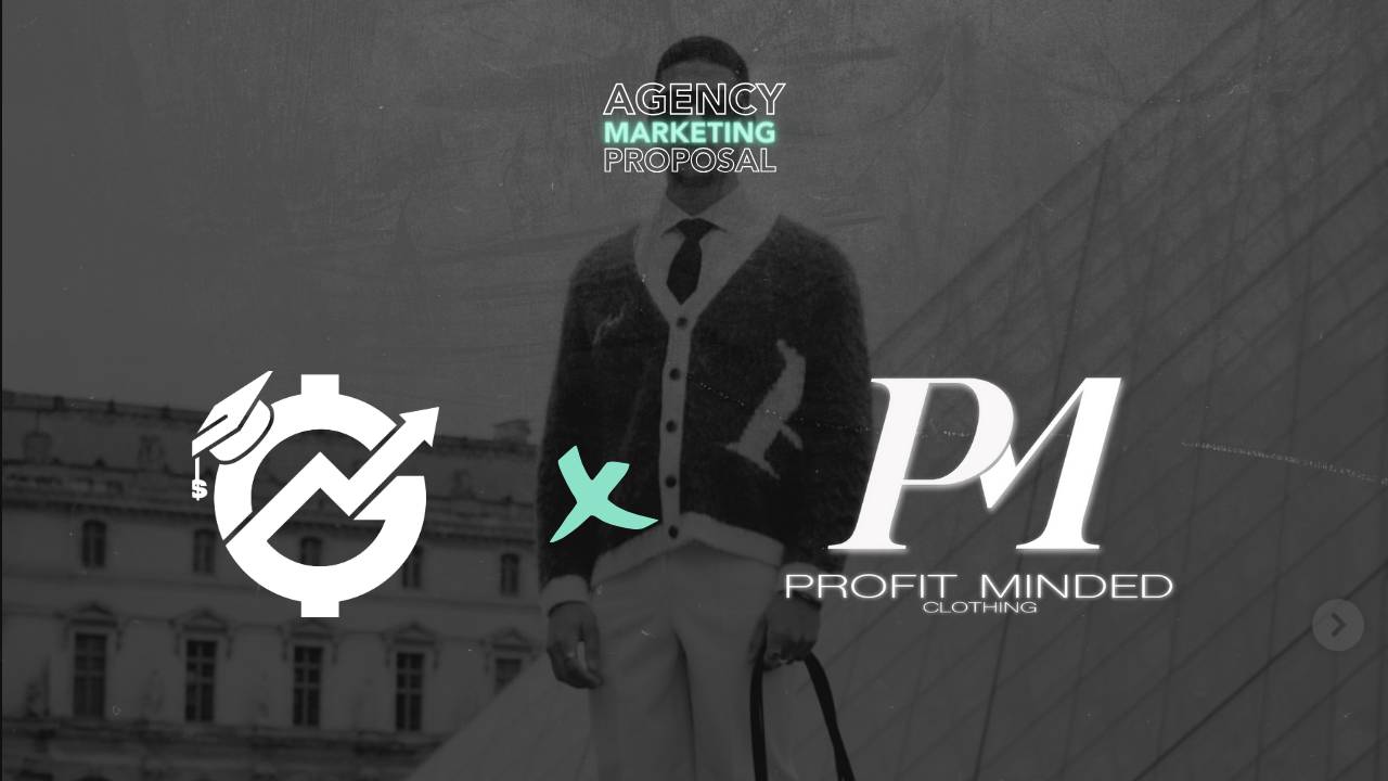 Profit Minded Clothing Marketing Proposal