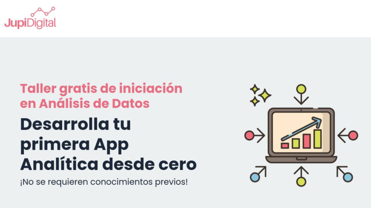 Taller gratis de iniciación en Análisis de Datos - 09/11/2023