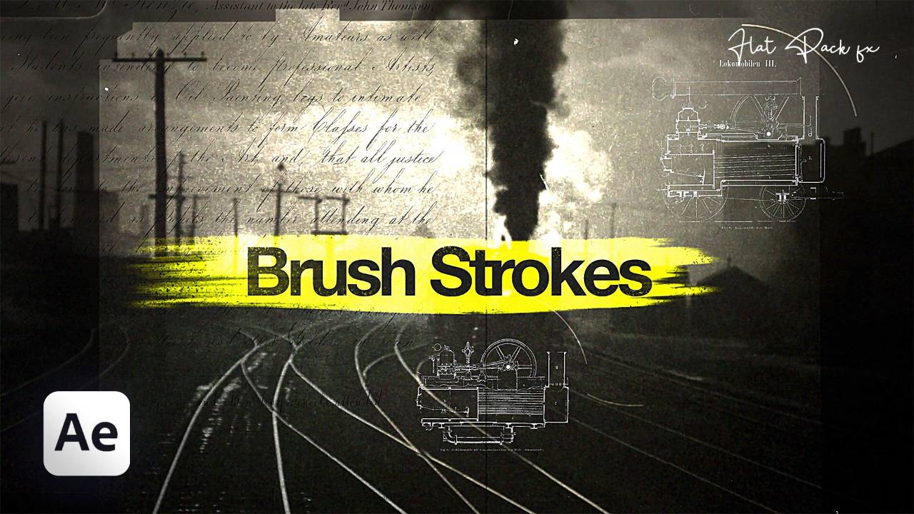 CUSTOM Vox Style Brush Strokes | Adobe After Effects