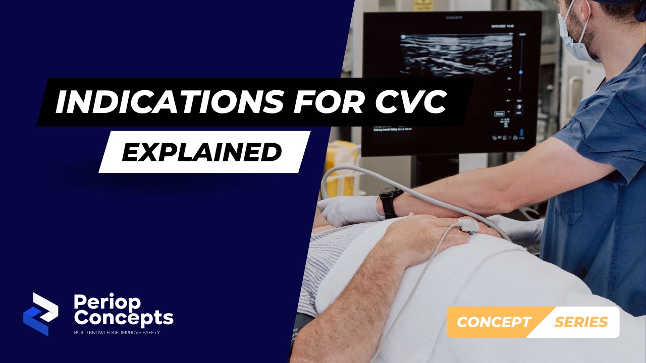 Indications for CVC