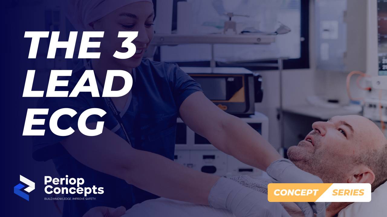 The 3 lead ECG