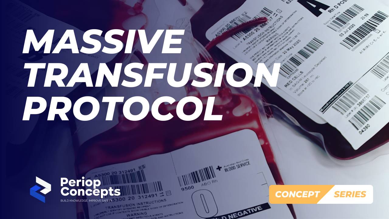 Massive Transfusion Protocol