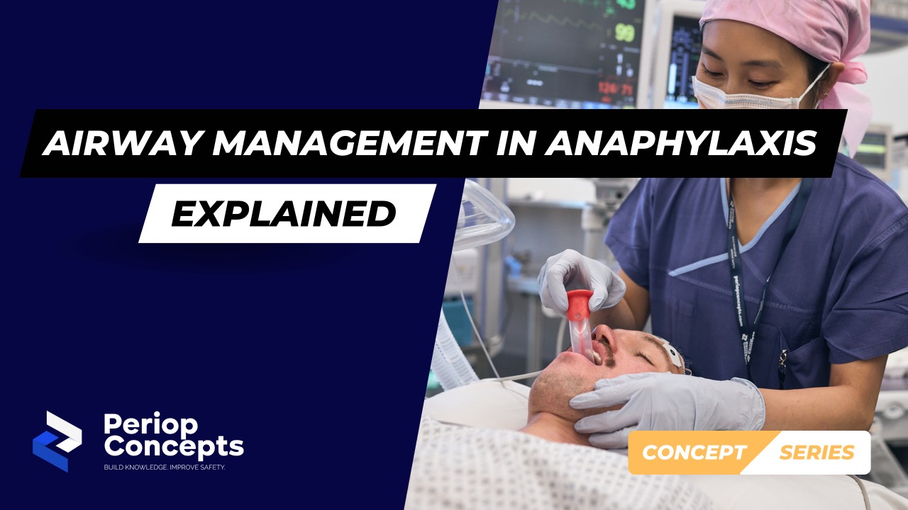 Airway Management in Anaphylaxis