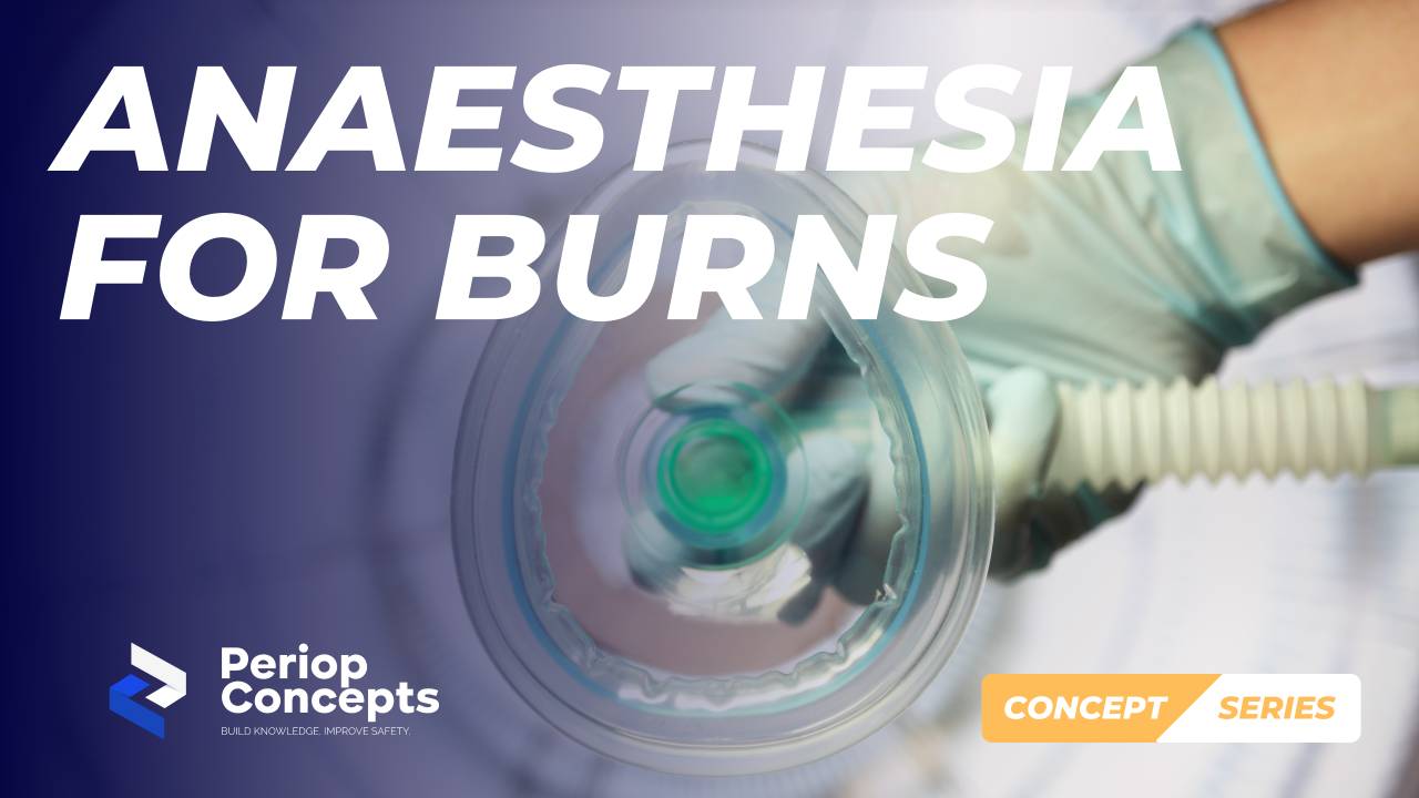 Anaesthesia for Burns