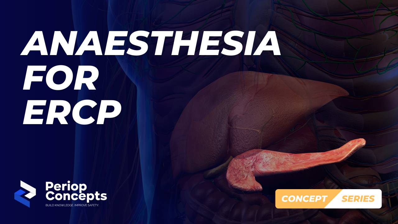 Anaesthesia for ERCP