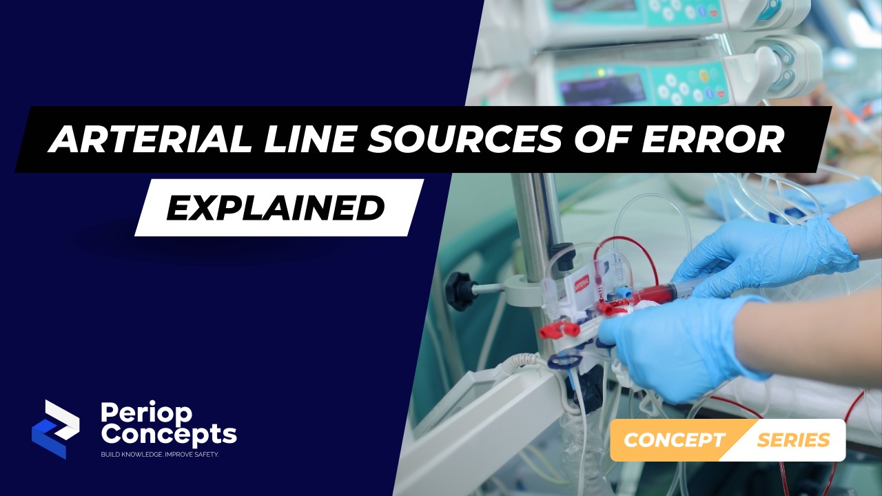 Arterial Line Sources of Error