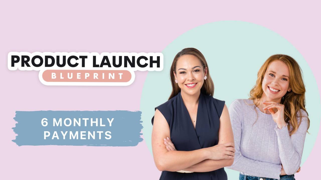 Product Launch Blueprint Monthly Payment