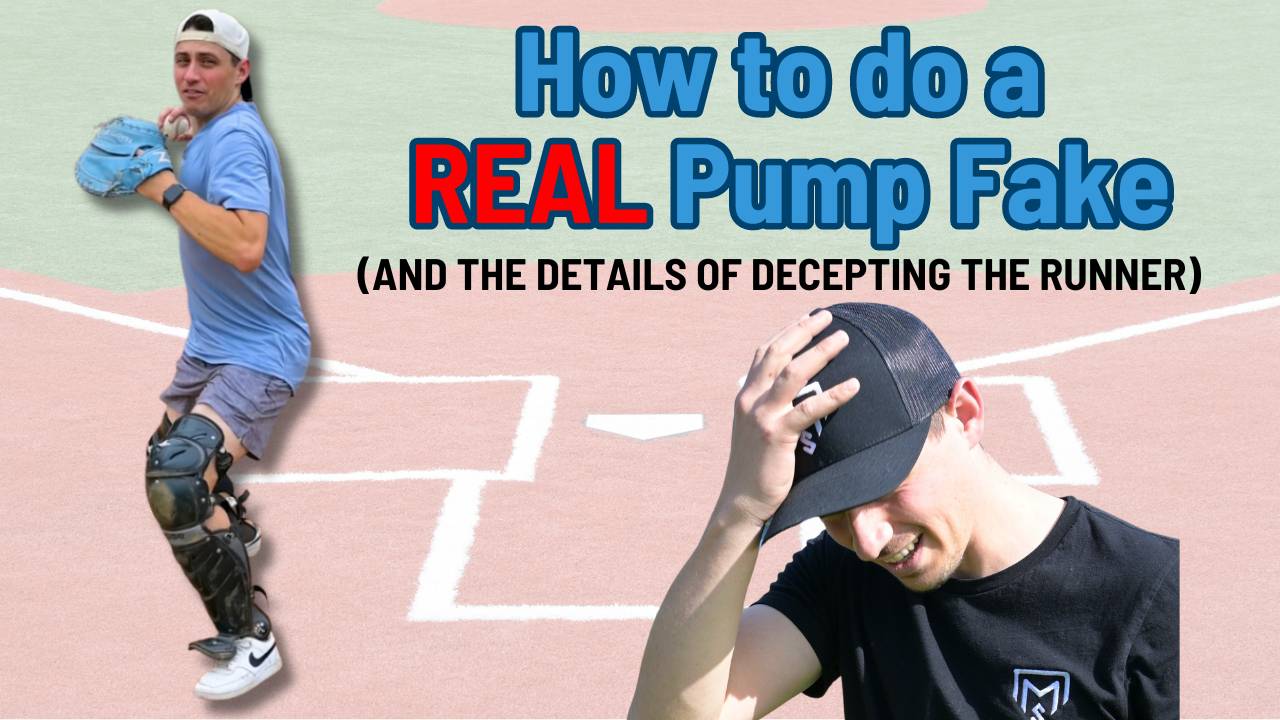 How To Do A Catcher’s Pump Fake in a 1st and 3rd Situation