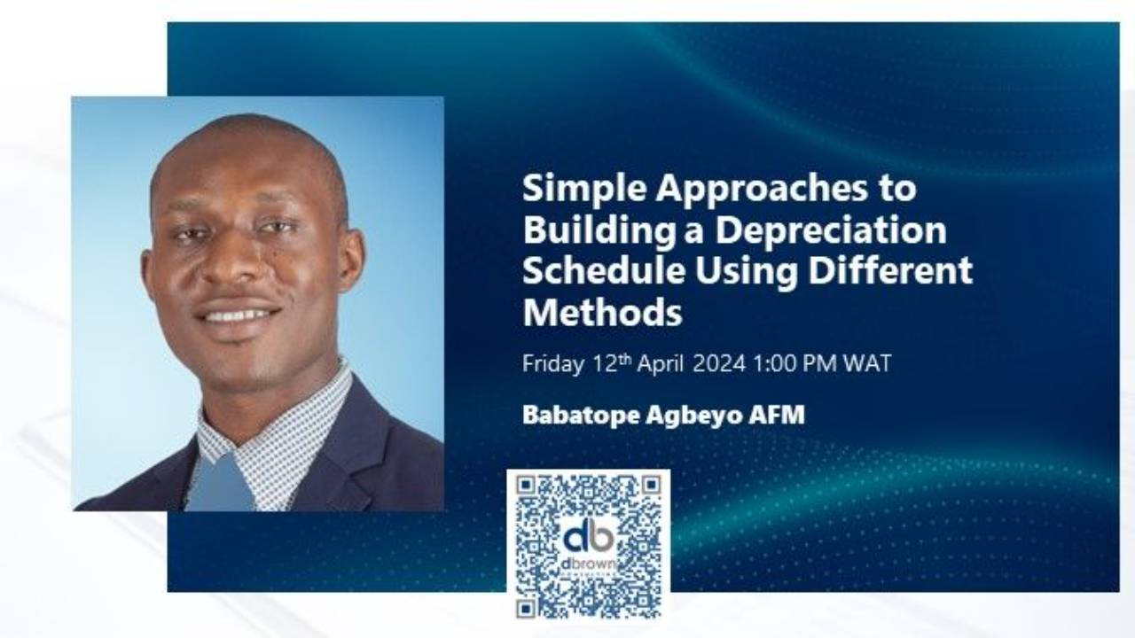 Simple Approaches to Building Depreciation Schedules
