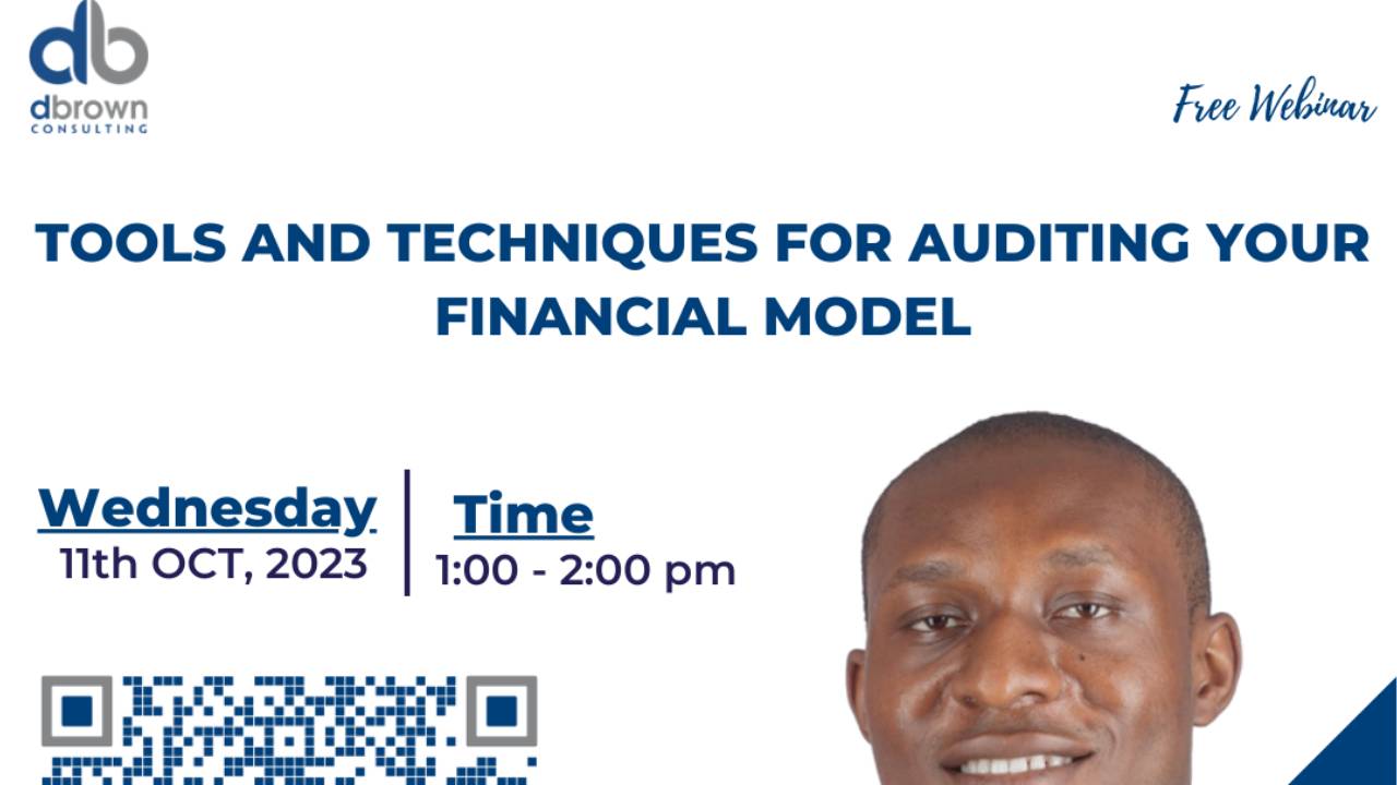 Tools and Techniques for Auditing your Financial Model