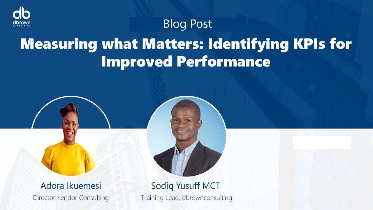 Measuring what Matters: Identifying KPIs for Improved Performance