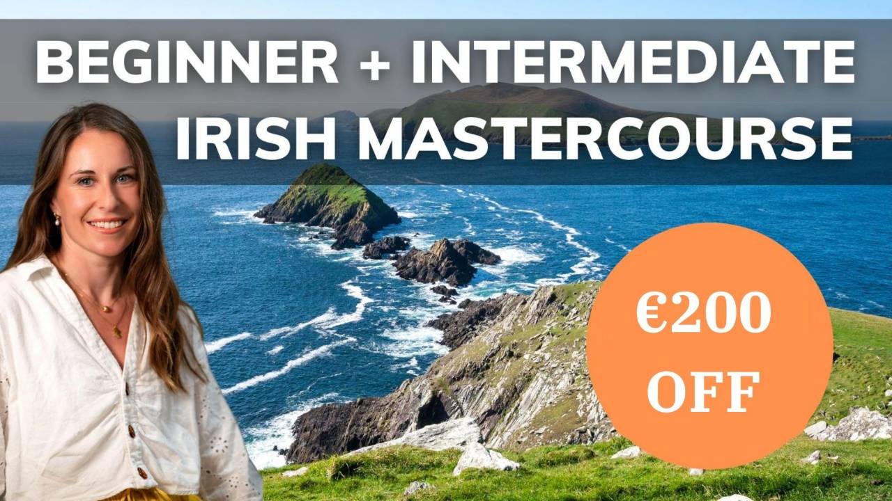 Irish MasterCourse: Bundle Beginner + Intermediate