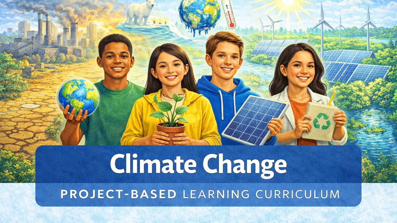 Climate Change | Project-based Learning Curriculum | 3-12