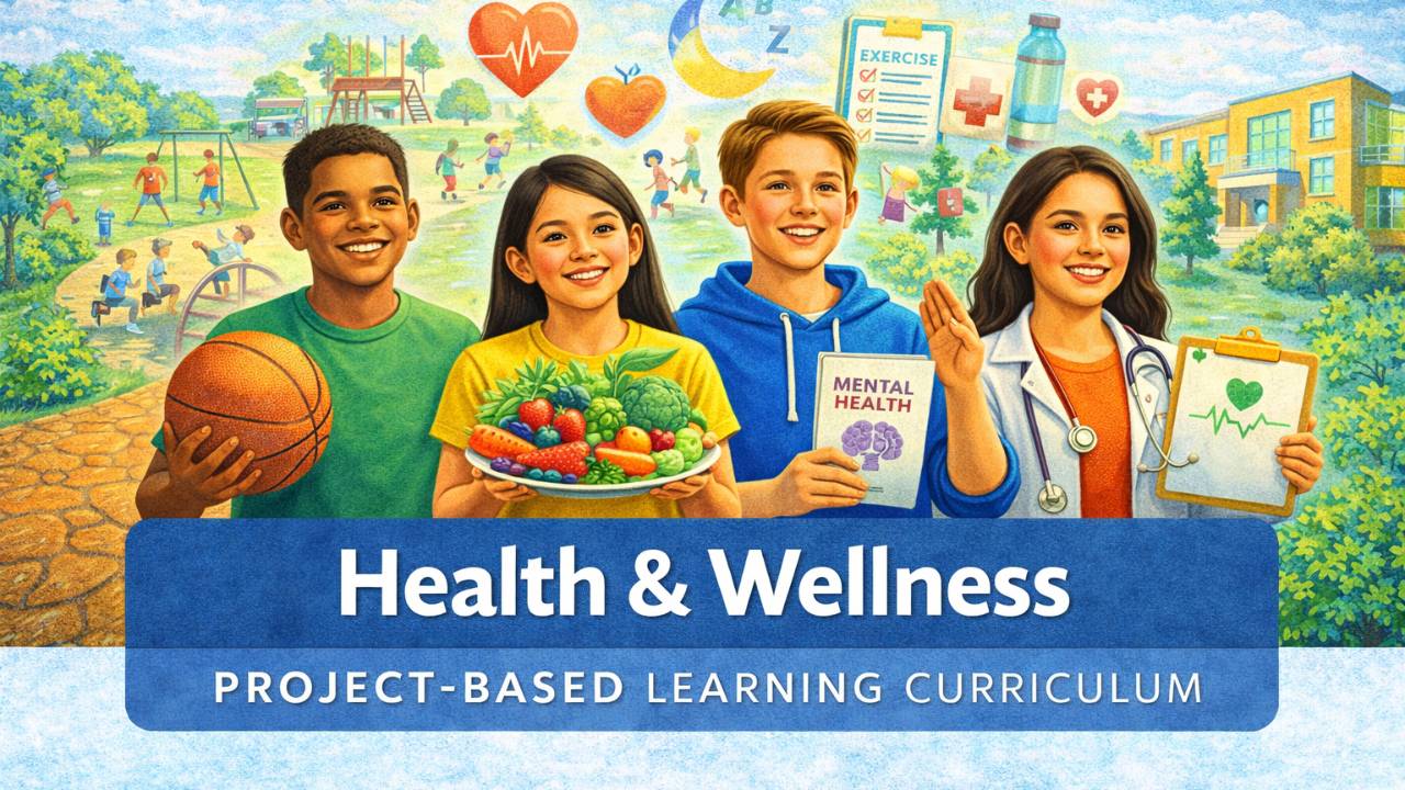 Health & Wellness | Project-based Learning Curriculum for Grades 3-12