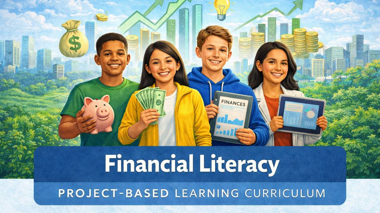 Financial Literacy | Project-based Curriculums for educators | 3-12