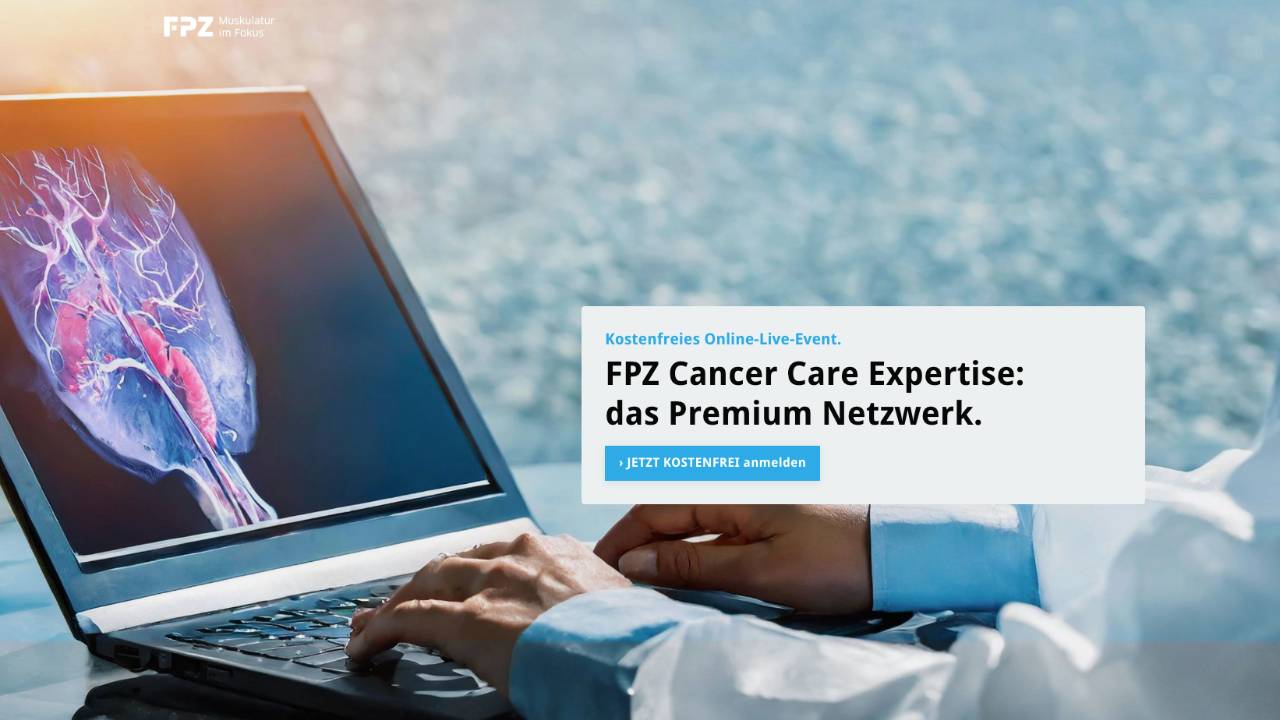 Webinar: Die FPZ KrebsTherapie.