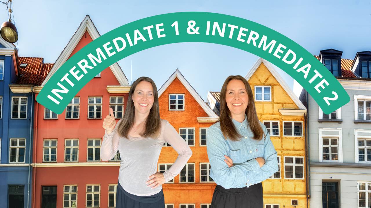 Danish MasterCourses- Bundle Intermediate (1+2)