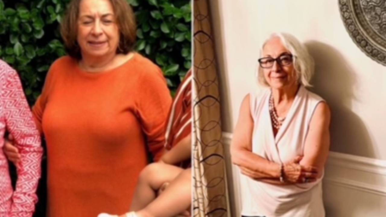 Down 20 pounds, off her meds and walking again!