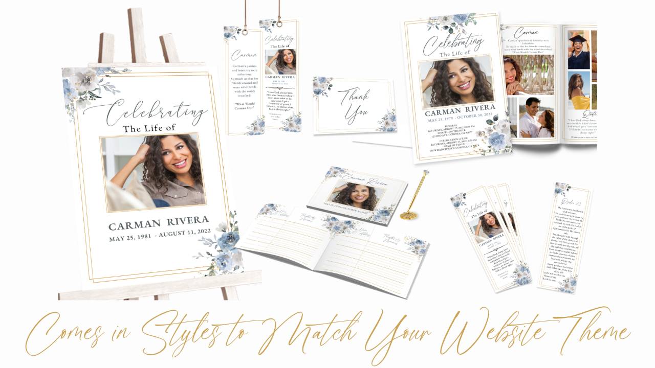 Women’s Celebration of Life Bundles | Complete Memorial Sets