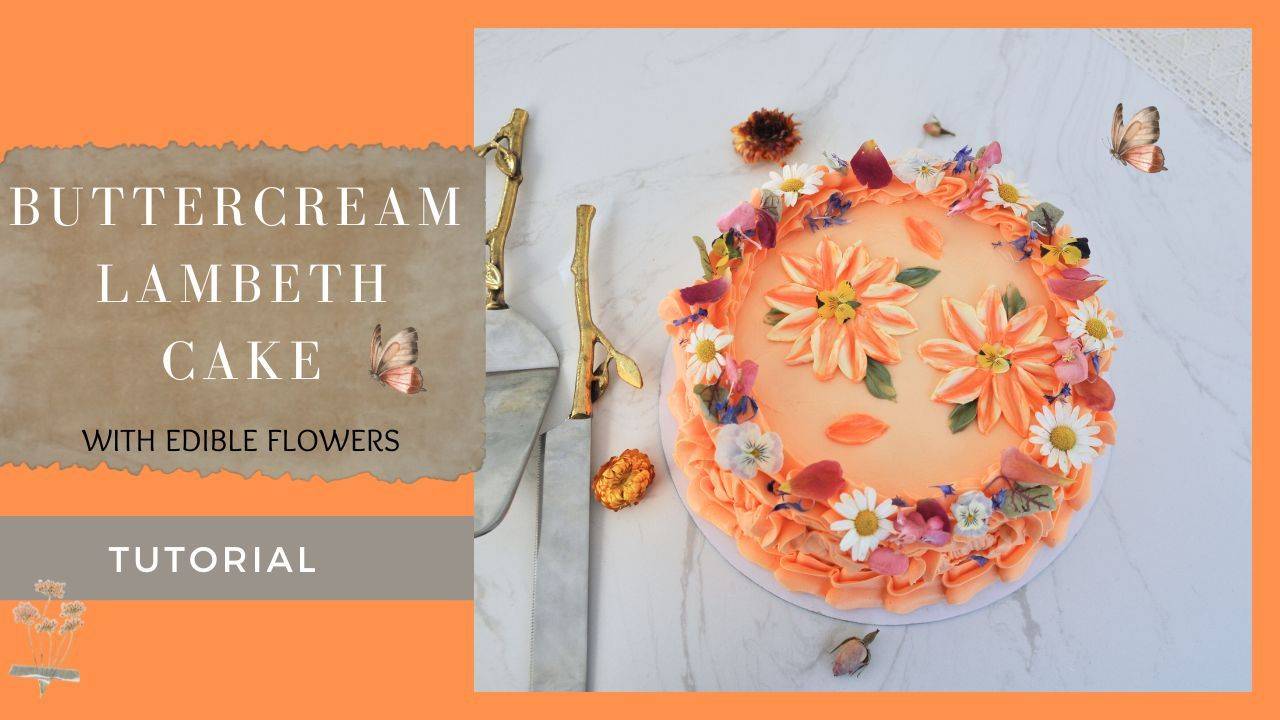 How to Decorate a Stunning Floral Lambeth Cake