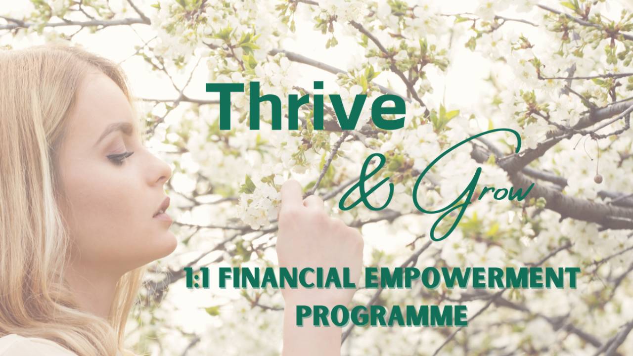 Thrive And Grow 1:1 Financial Empowerment Programme