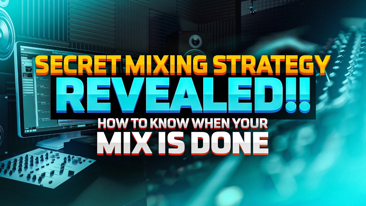 How to Know When Your Mix is Done