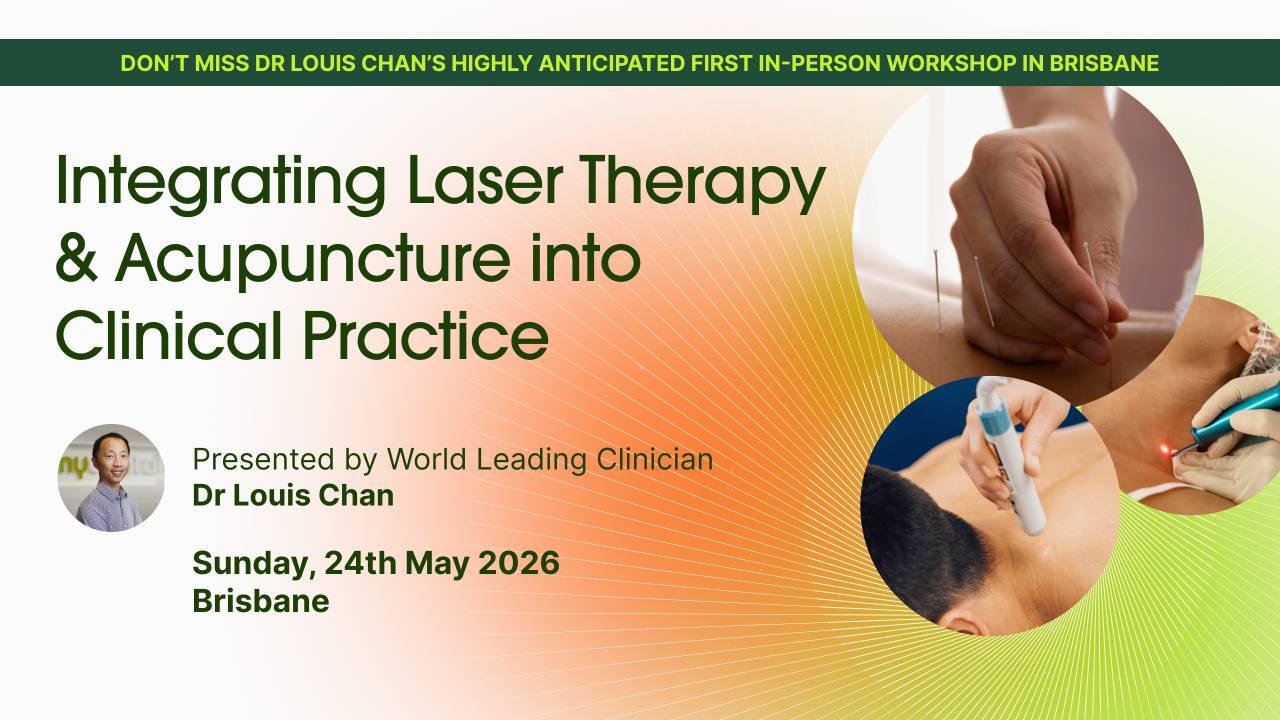 Dr Louis Chan In-person Workshop | BNE 2026