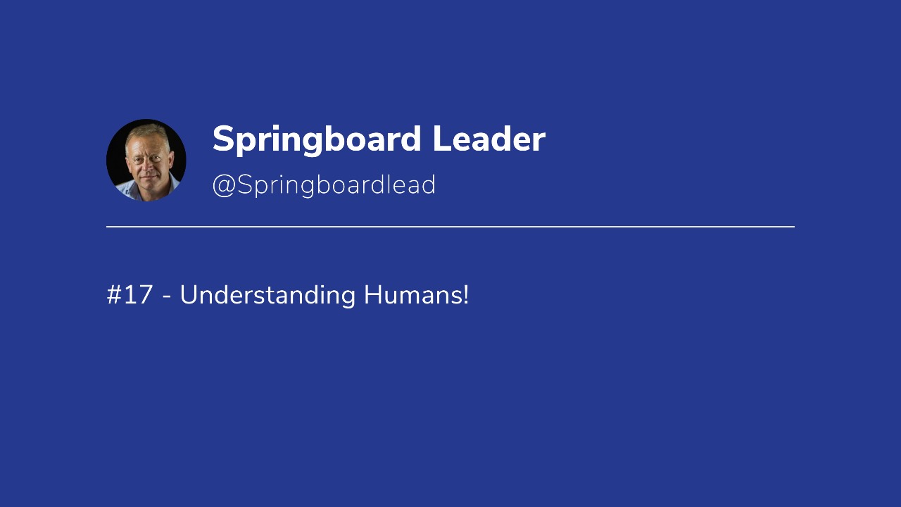 #17 - Understanding Humans!