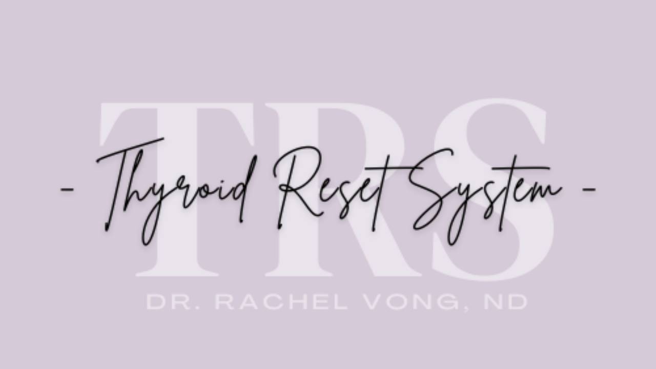 Thyroid Reset System Landing Page